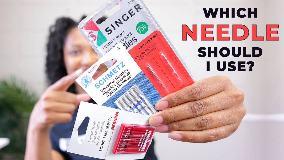 Overlock Needle Size Guide for Strong Seams & Fewer Errors ...