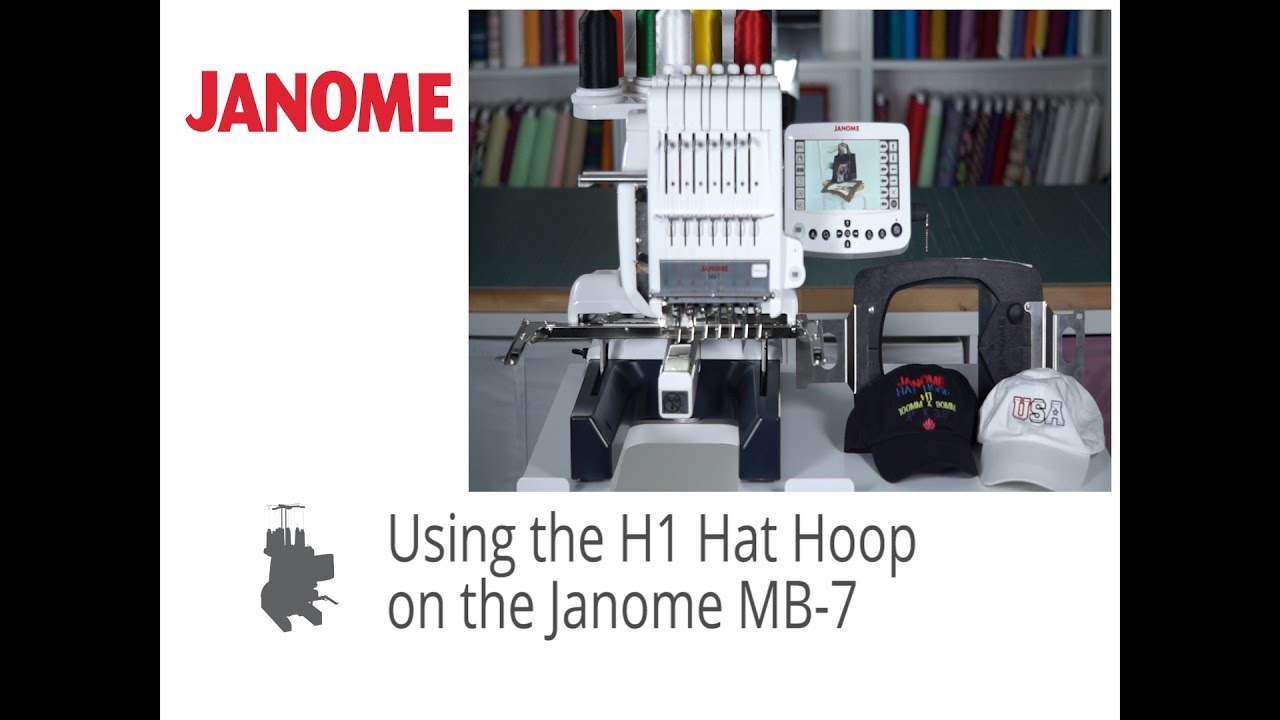 Mastering Janome MB7 Hat Hoop Techniques for Professional Cap Embroide – MaggieFrame