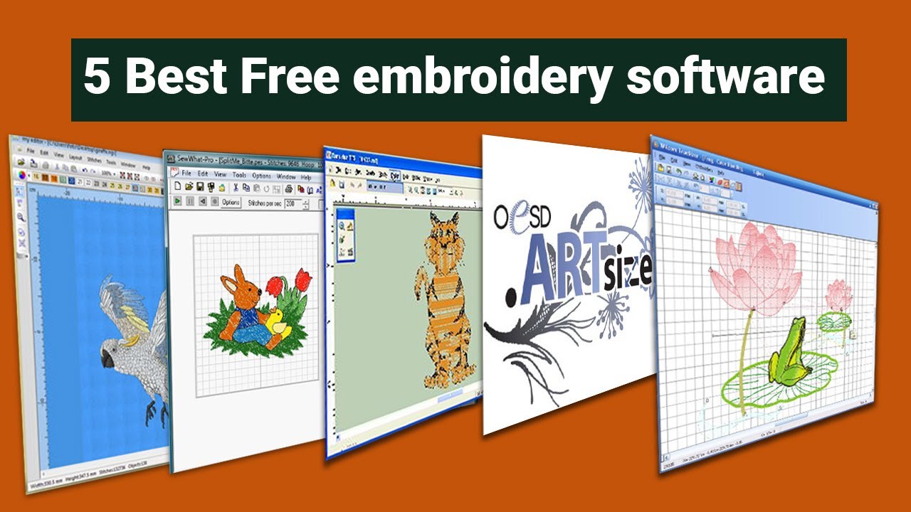 Free Machine Embroidery Patterns: Top Sources, Formats & Usage Guide ...