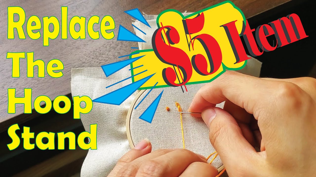 Practical Alternatives to Embroidery Hoops for Machine Embroidery ...