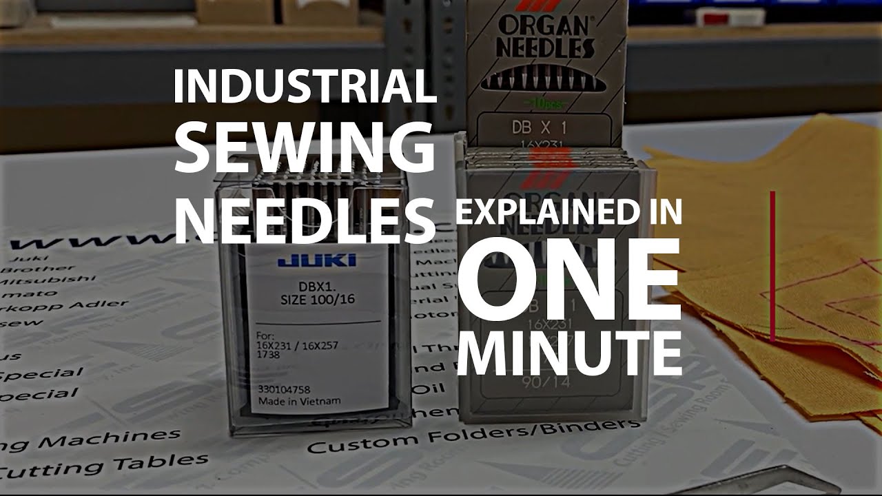 Choosing the Best Industrial Overlock Needle for Denim: Sizes, Types ...