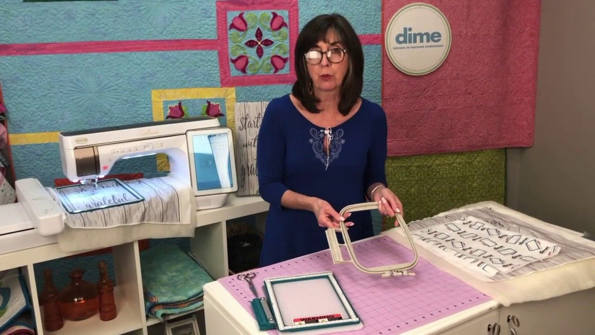 Janome Magnetic Hoops: Snap Hoop Monster for E2E Quilting ...