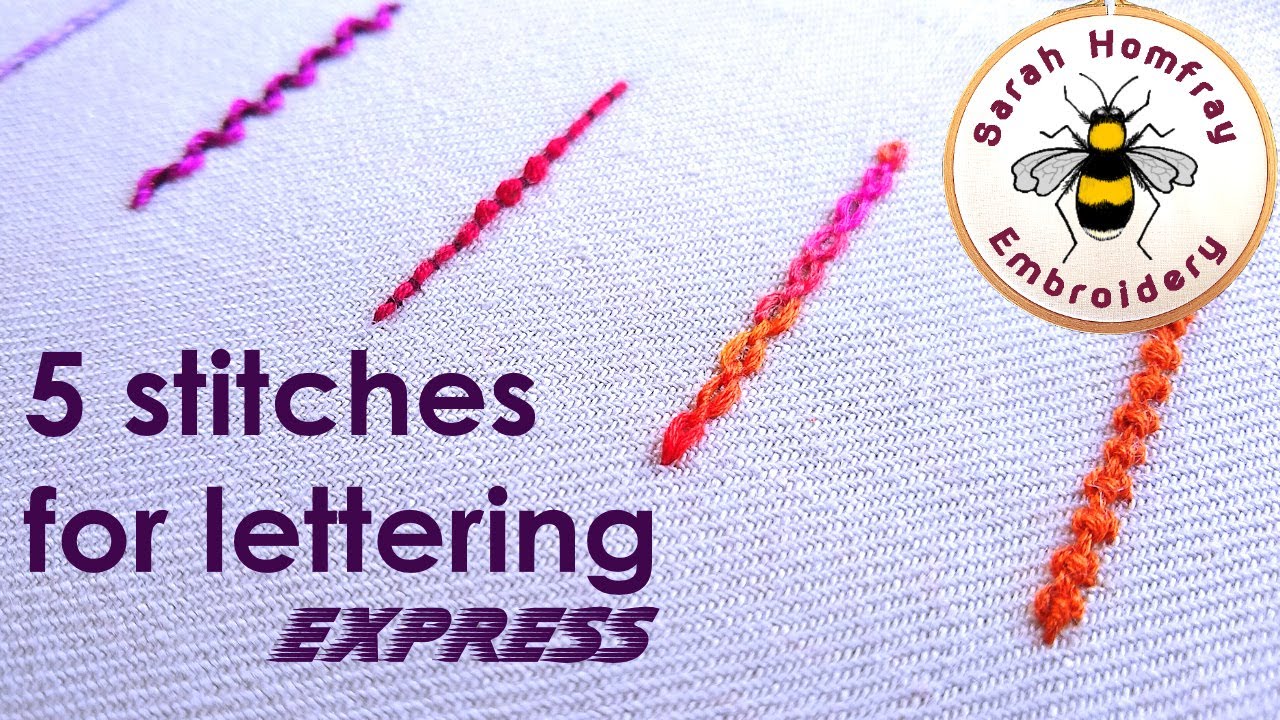 Stitching Names Unveiled: Your Complete Guide to Embroidery Stitches a ...
