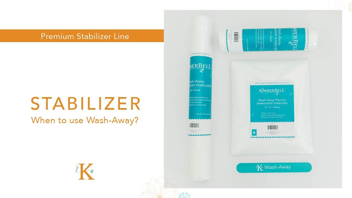Wash Away Stabilizer: Essential Guide for Machine Embroidery Success ...