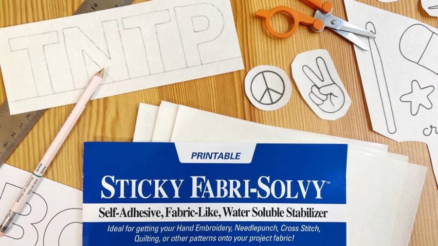 Sticky Fabri Solvy: Ultimate Guide for Effortless Embroidery on Any Fa ...