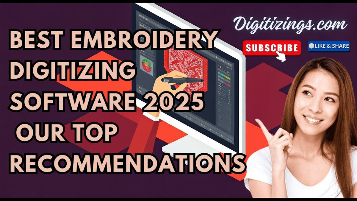 Mastering Digitizing Machine Embroidery: Essential Techniques and Tool ...