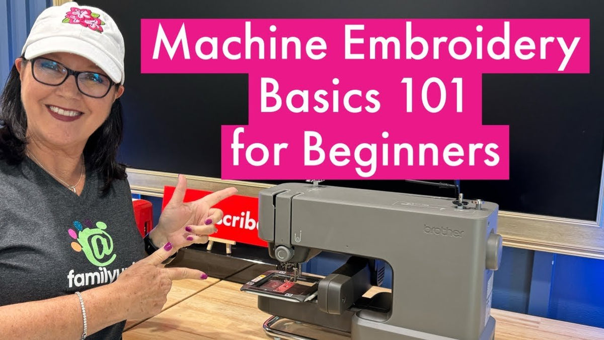 Learn Machine Embroidery: Step-by-Step Beginner's Guide – MaggieFrameStore