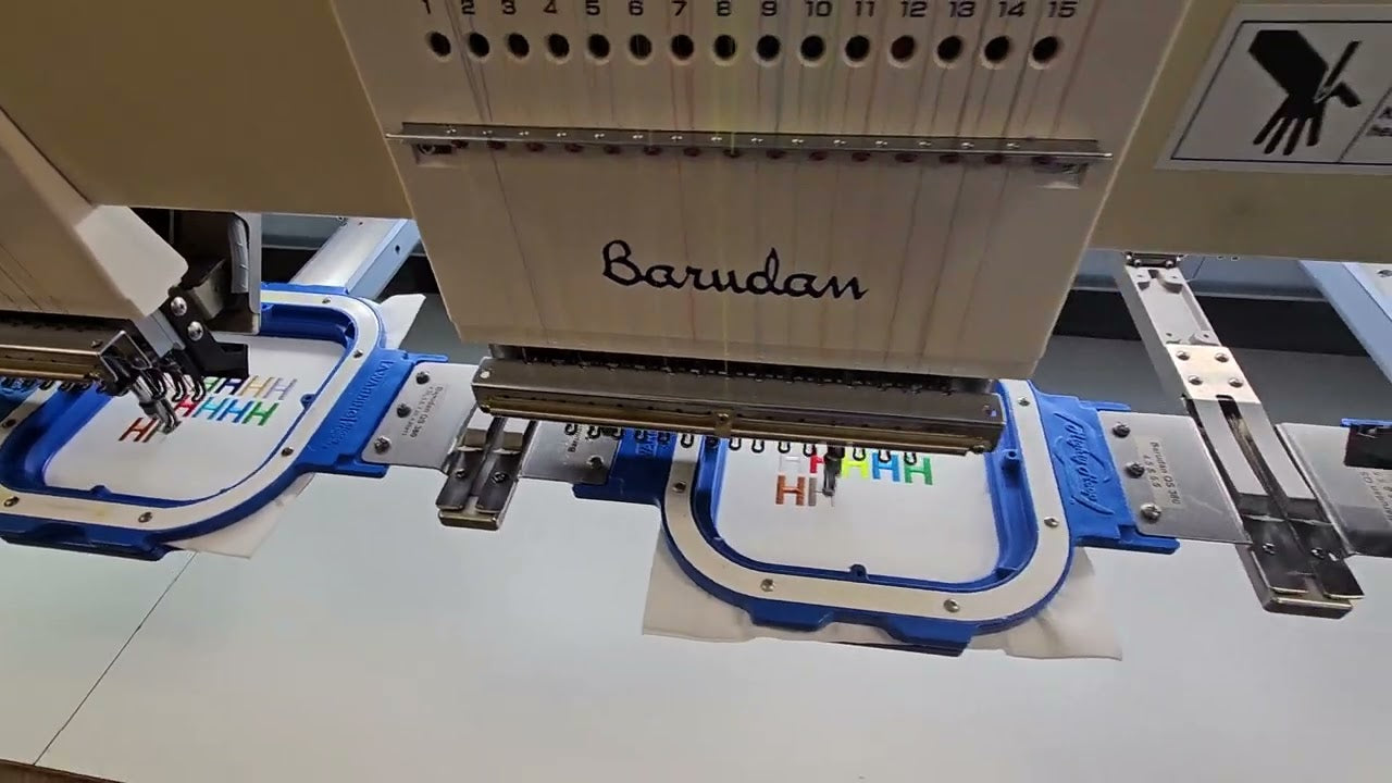 Barudan Embroidery Machine Buyer's Guide: Purchasing Options, Configur ...