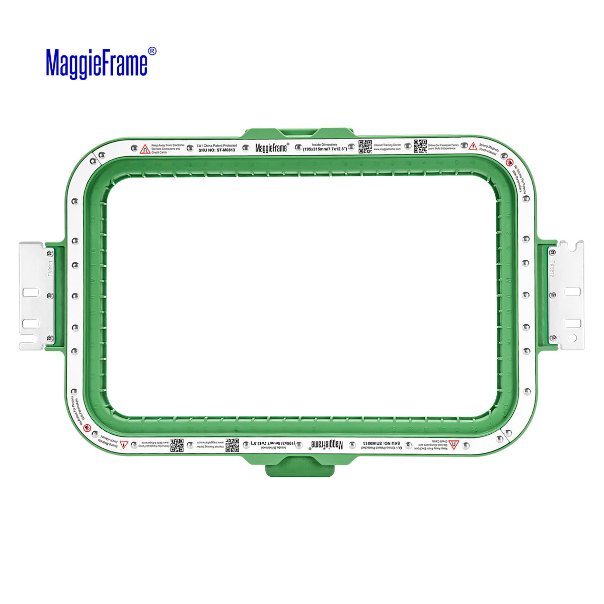 MaggieFrame Magnetic Hoop 7.7"x12.5" | 195x315mm for MAYA
