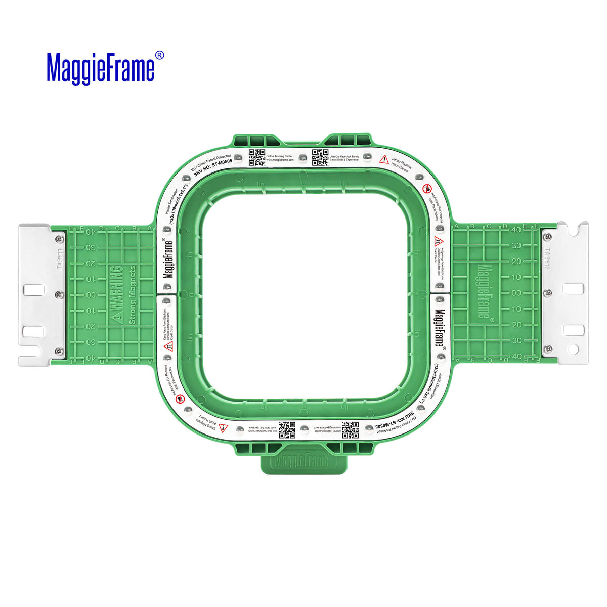 MaggieFrame Magnetic Hoop for FUJA FJ-100 Embroidery Machine | 7.6″ × 2 ...