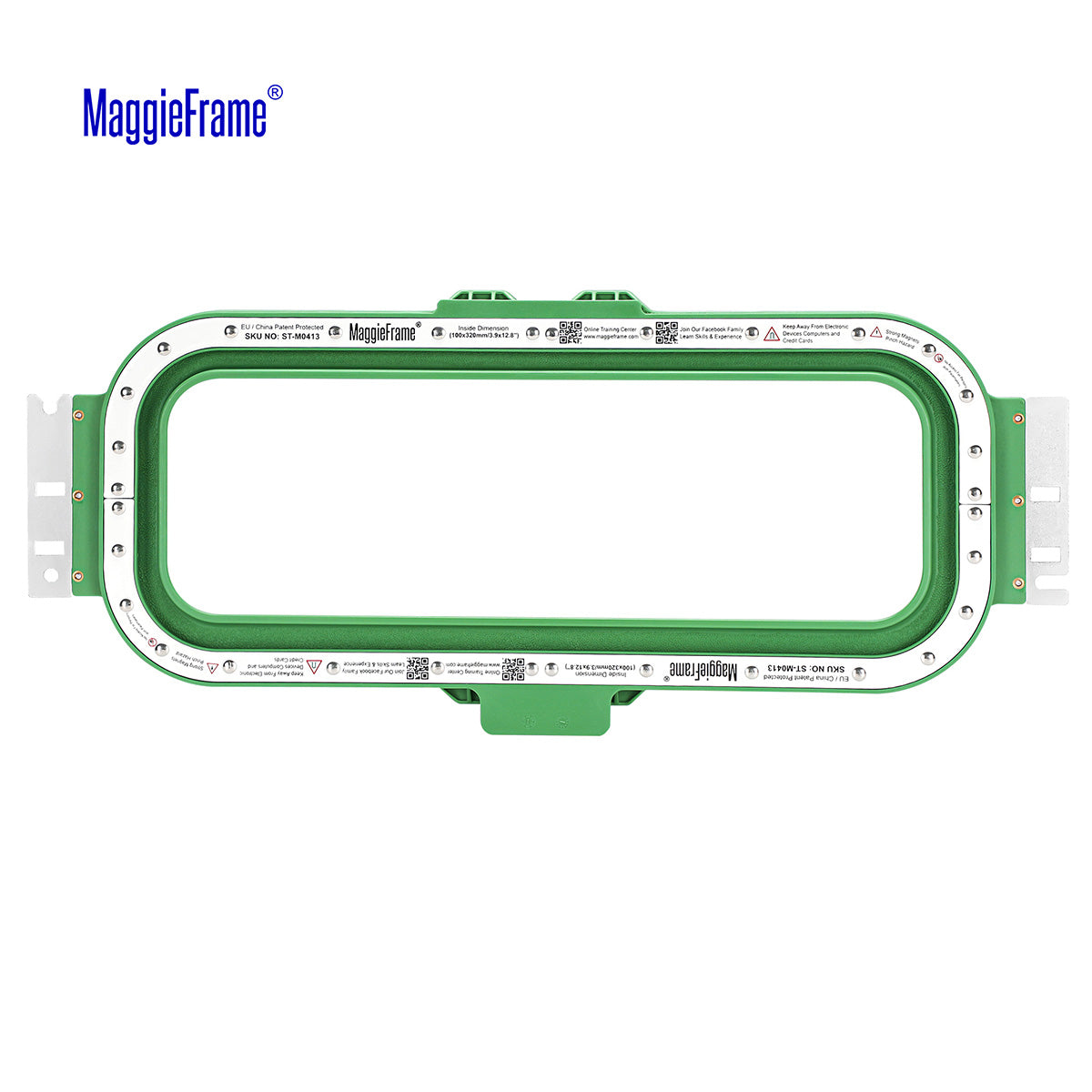 MaggieFrame Magnetic Hoop 3.9"x12.8" | 100x320mm for STR Ocean