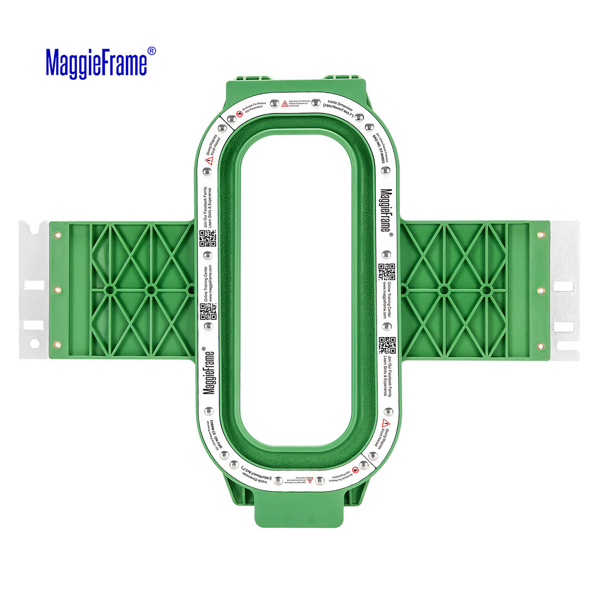 MaggieFrame Magnetic Hoop 7.6"x2.7" | 195x70mm for Galaxy