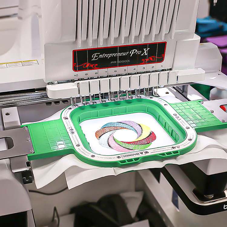 MaggieFrame Magnetic Hoop 6.5" | 165x165mm for Brother VR PR1X PR600 P